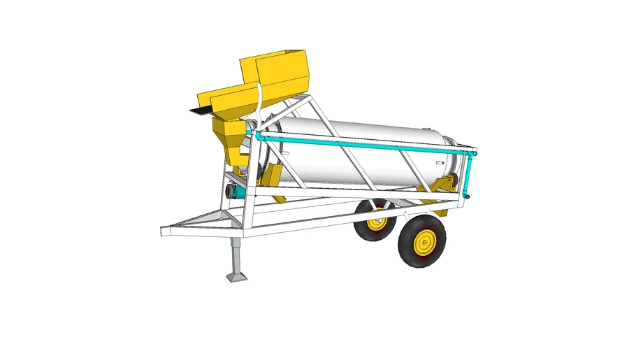 Trommel design start | 3D Warehouse