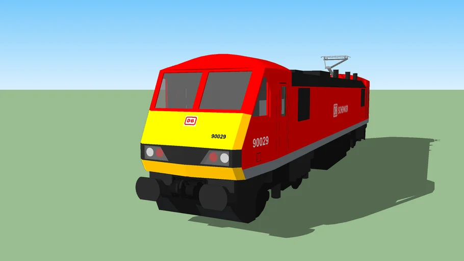 Class 90 DB Schenker | 3D Warehouse