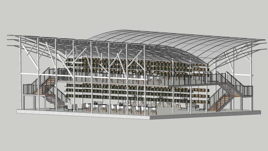 Library Structure | 3D Warehouse