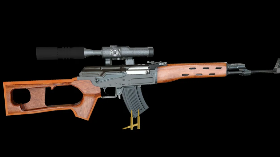 Dragunov SVD - Please Rate | 3D Warehouse