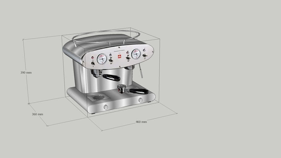 Expresso ILLY pro X2.1 Twin | 3D Warehouse
