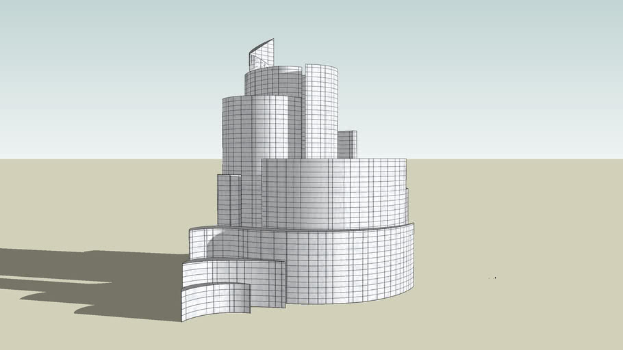 Nakheel's Logo Tower 1a | 3D Warehouse