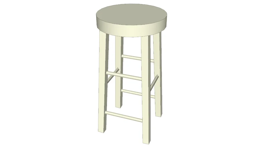 Simple stool | 3D Warehouse
