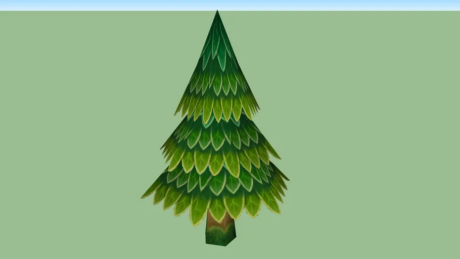 Mario Kart Wii - Moonview Highway Tree | 3D Warehouse