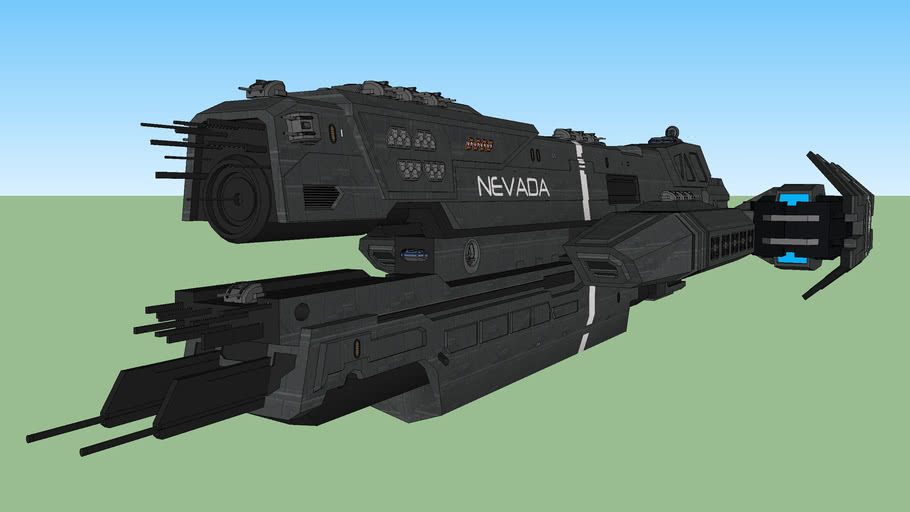 UNSC NEVADA - UPDATED | 3D Warehouse