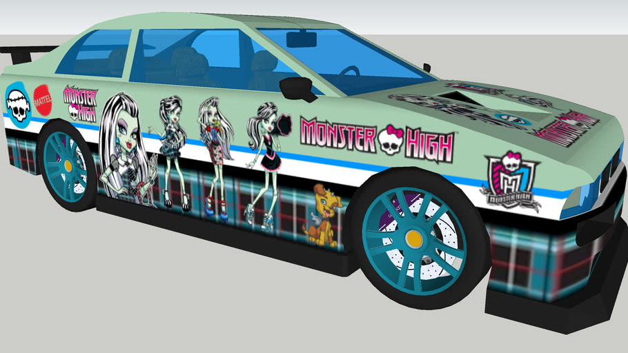 Monster High Frankie Stein Car | 3D Warehouse
