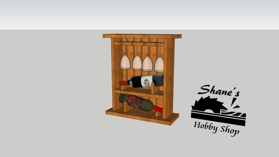 Wine Rack | 3D Warehouse