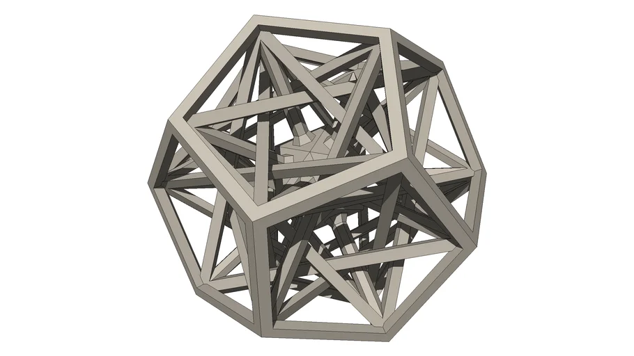 polyhedral frame | 3D Warehouse