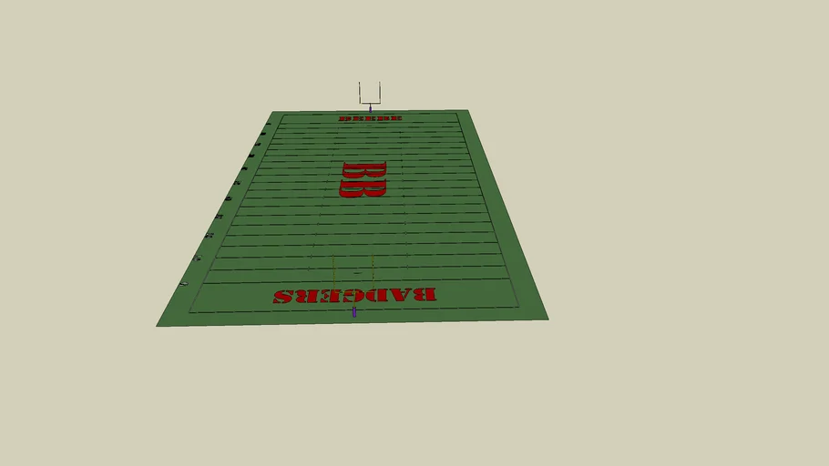 football field | 3D Warehouse