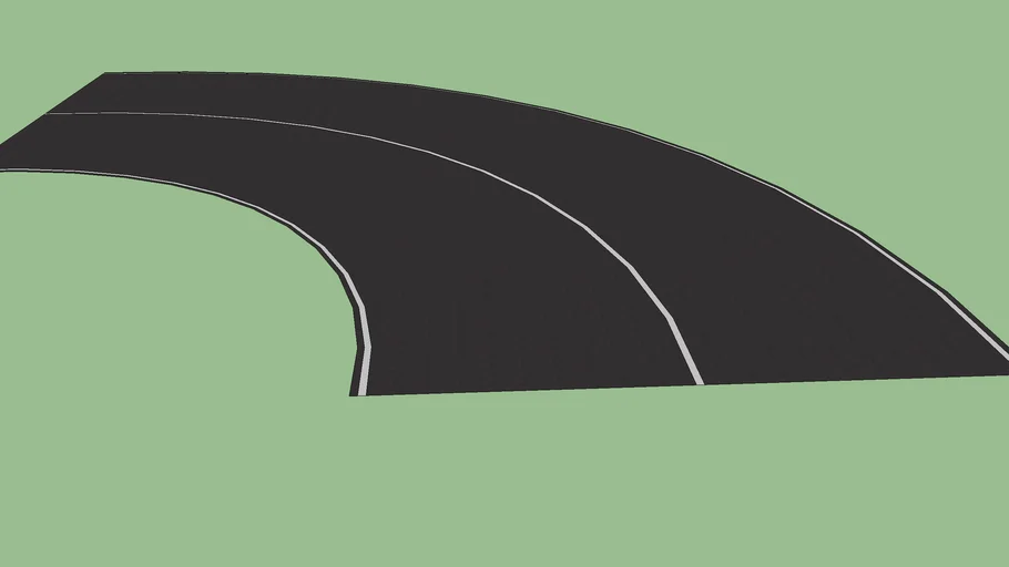 Road curve | 3D Warehouse
