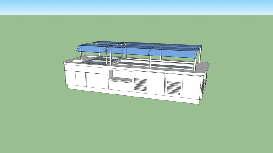 Serving Counter | 3D Warehouse