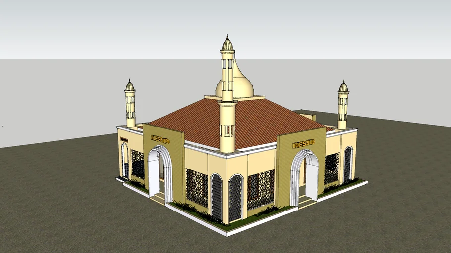 mesjid | 3D Warehouse