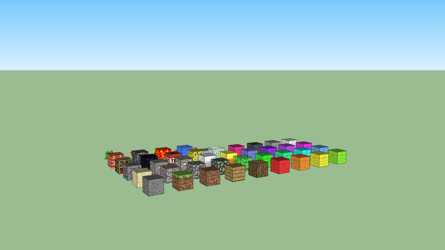 Block Minecraft | 3D Warehouse