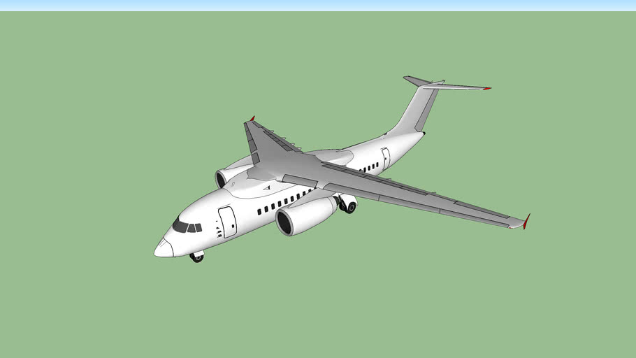 Antonov An-148 Template | 3D Warehouse