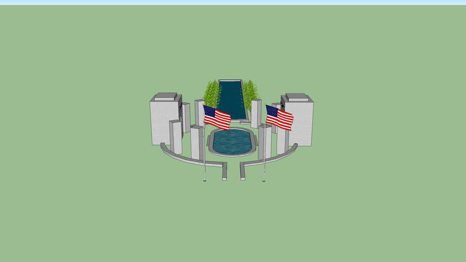 WWII Memorial | 3D Warehouse