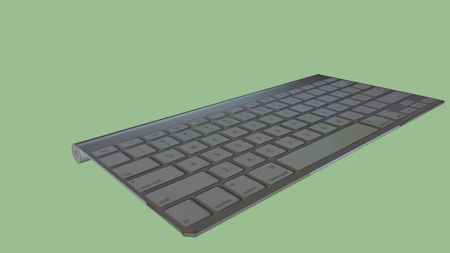 Apple Wireless Keyboard | 3D Warehouse