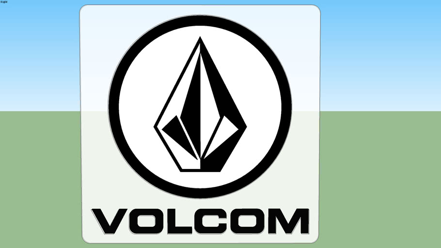 Logo Volcom | 3D Warehouse