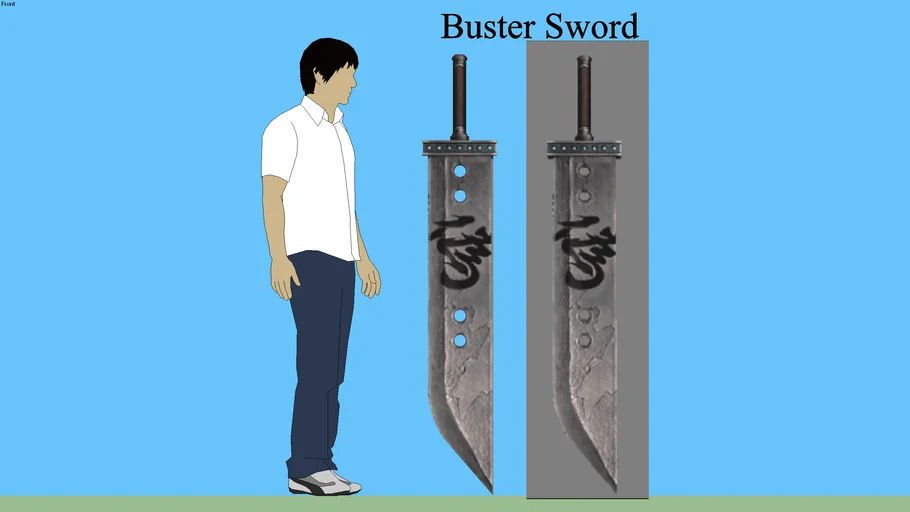 Final Fantasy 12 Buster Sword | 3D Warehouse