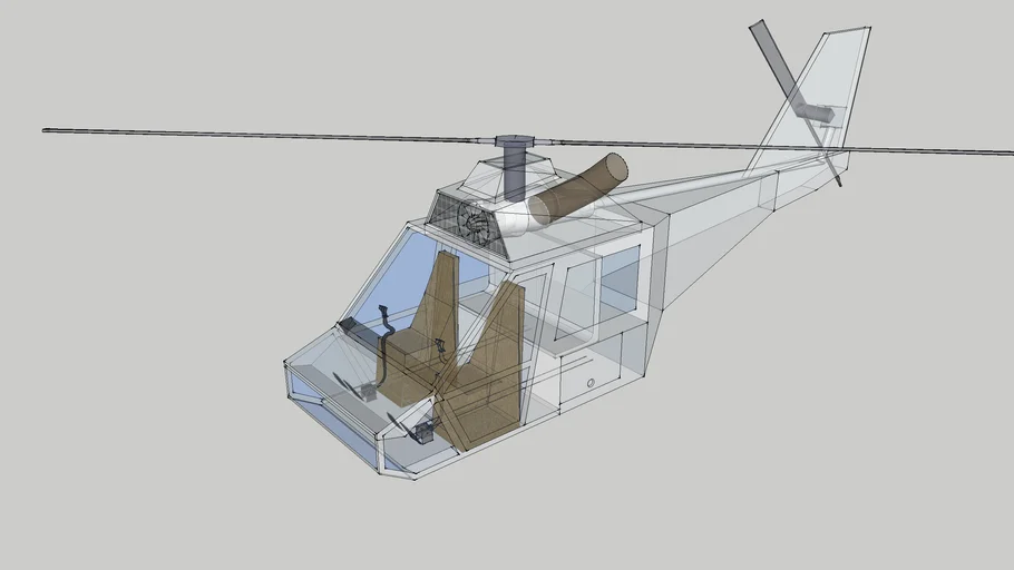Simple Helicopter | 3D Warehouse
