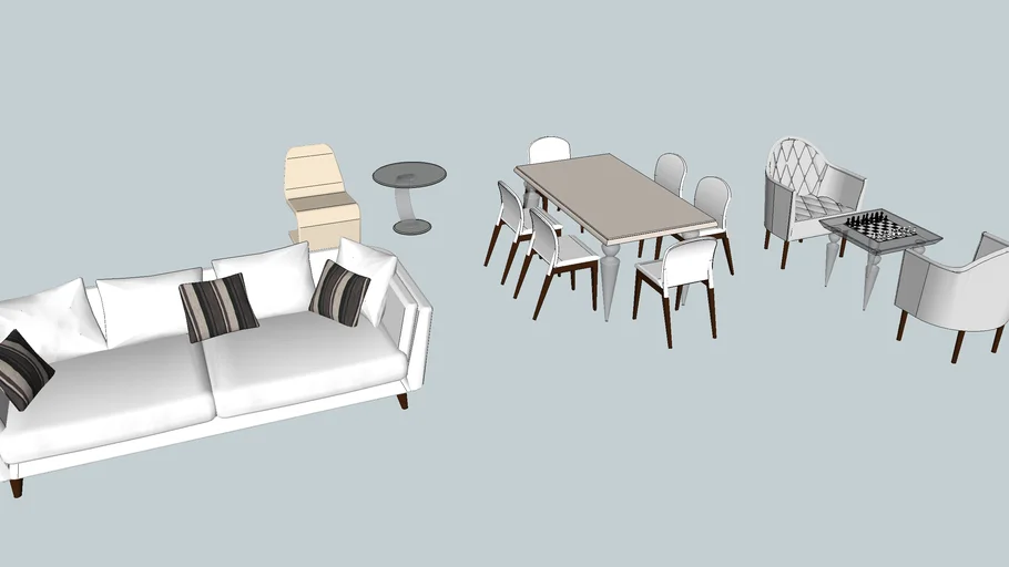 Mebel set | 3D Warehouse