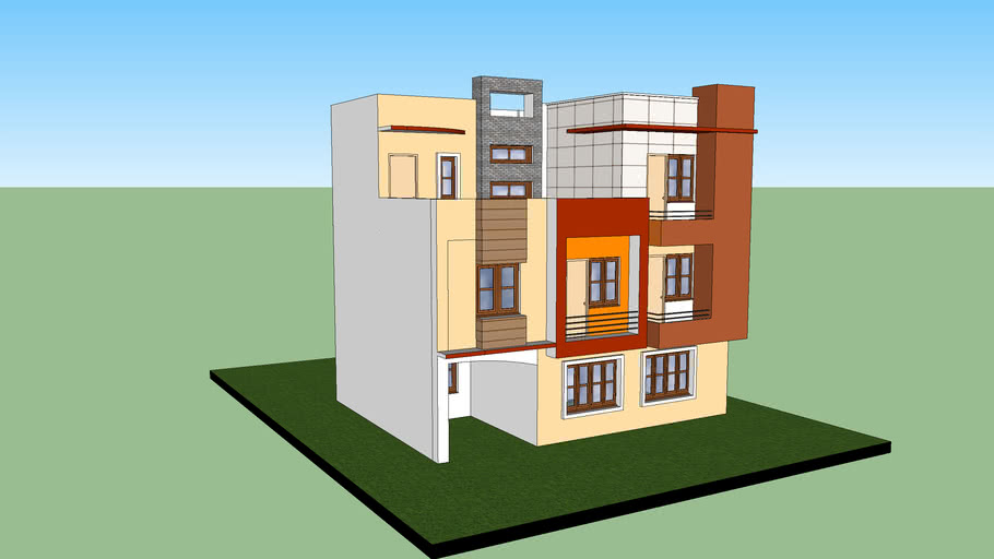 Nepali Modern Building | 3D Warehouse