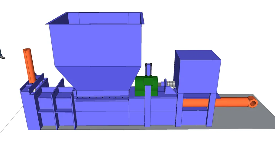 COMPACTADORA DE LATAS DE ALUMINIO | 3D Warehouse