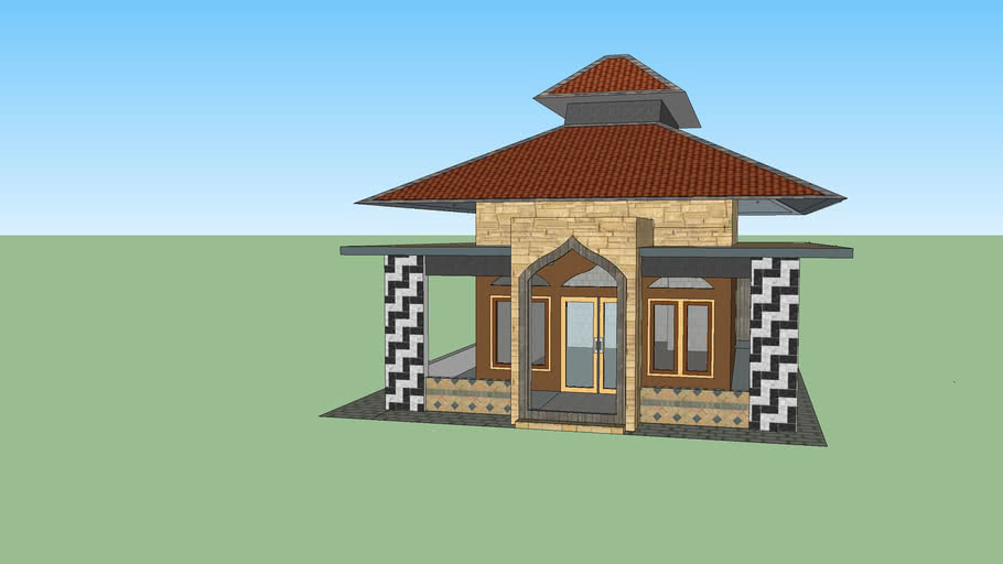 mushola minimalis | 3D Warehouse