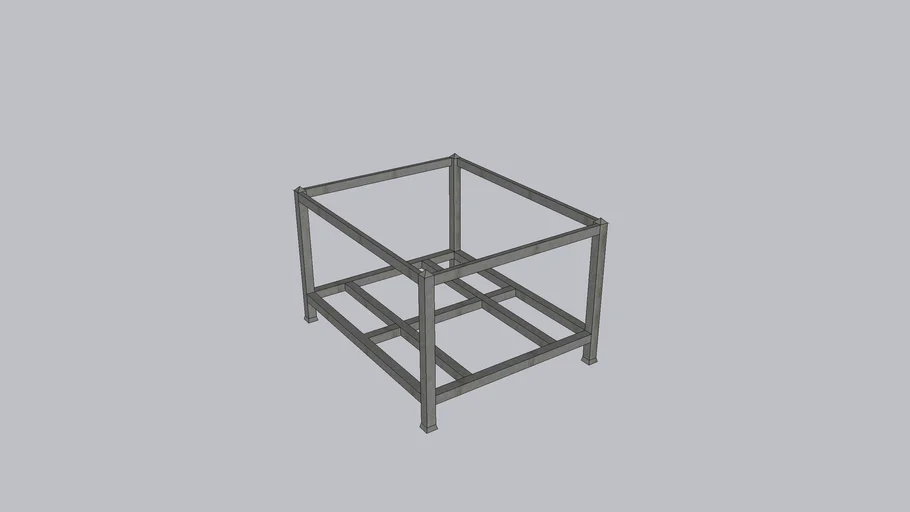 49' Stack Rack Basket | 3D Warehouse