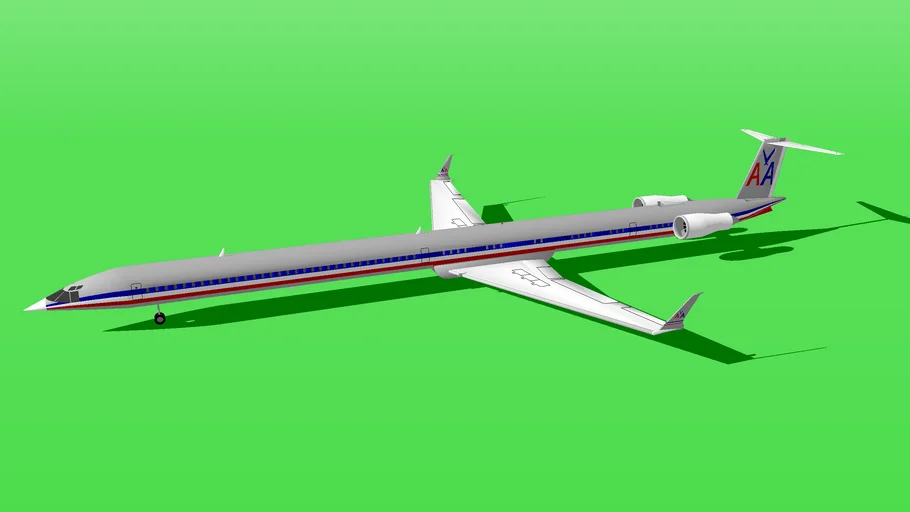 Big American airplane | 3D Warehouse