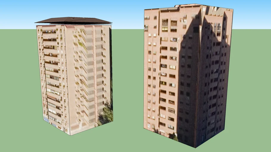 Edificio en Madrid, España | 3D Warehouse