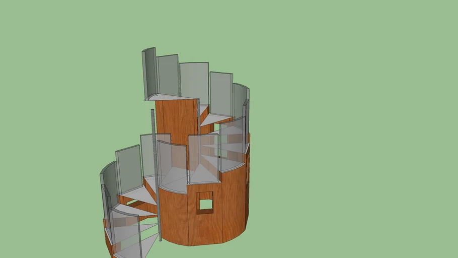 Spiral Staircase | 3D Warehouse