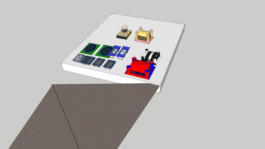 fun house floor one | 3D Warehouse