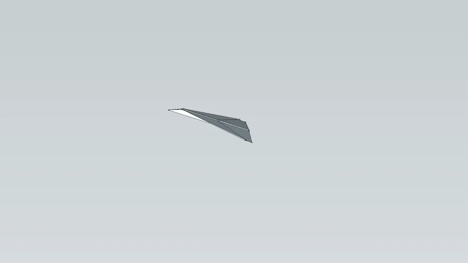 paper airplane | 3D Warehouse