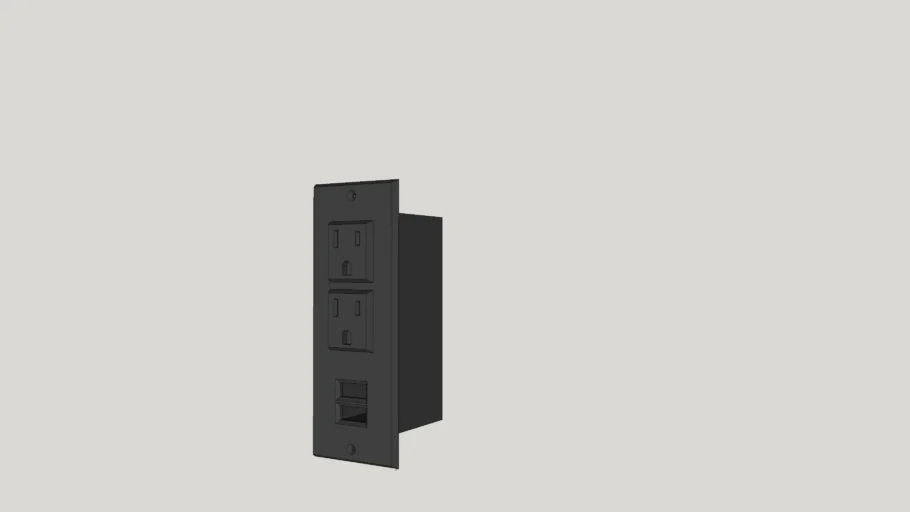 Electrical Outlet | 3D Warehouse
