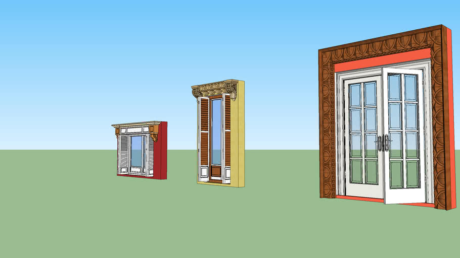Ventanas antiguas | 3D Warehouse