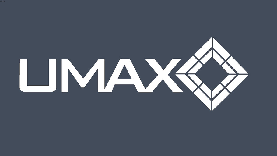 UMAX logo | 3D Warehouse