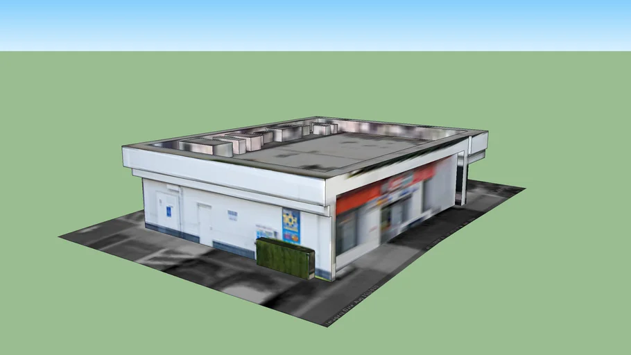 gas station | 3D Warehouse