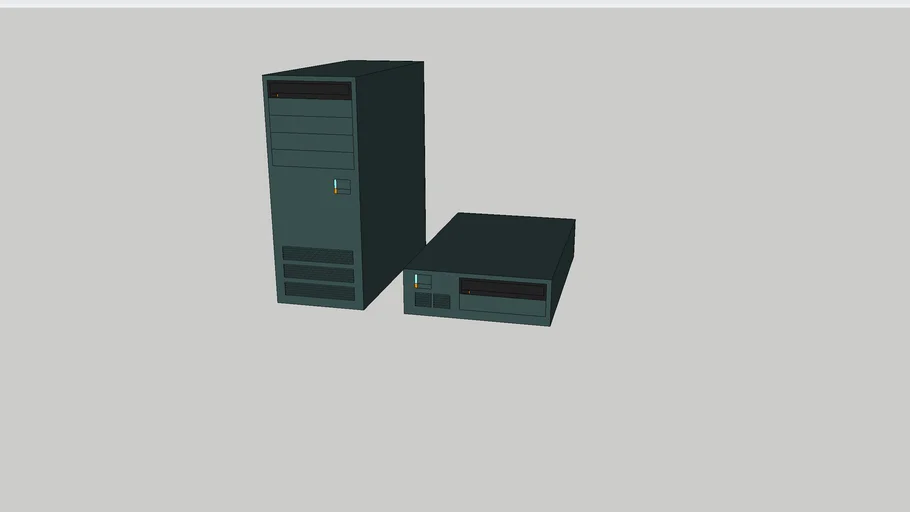 PC Computer Towers | 3D Warehouse