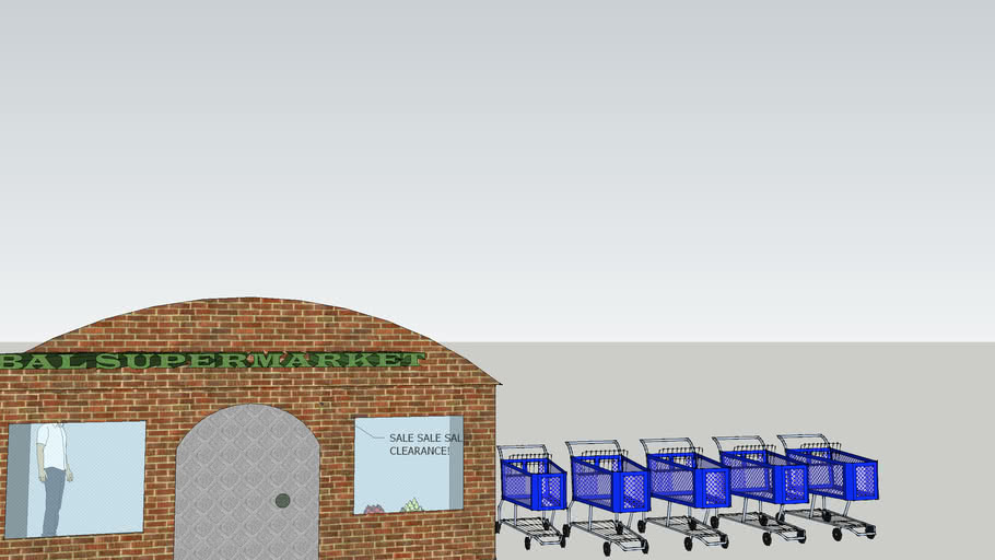 Supermarket | 3D Warehouse