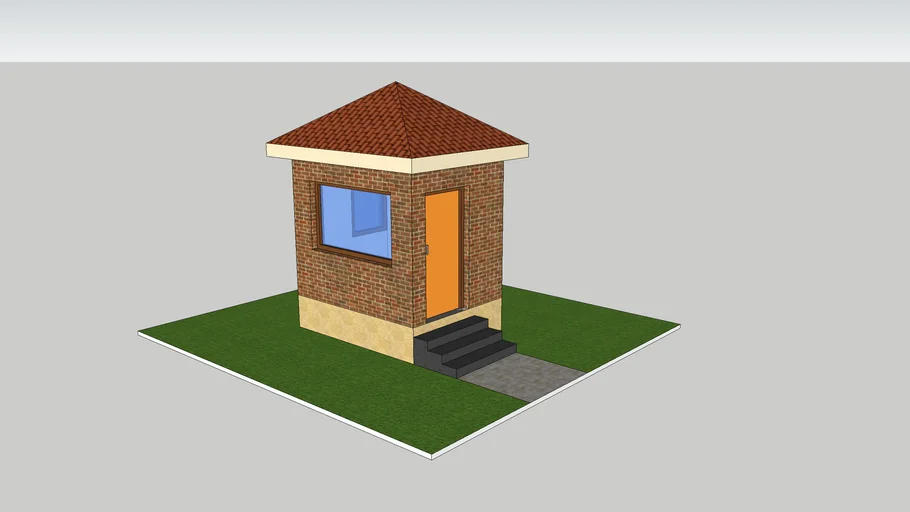 watchmans cabin | 3D Warehouse