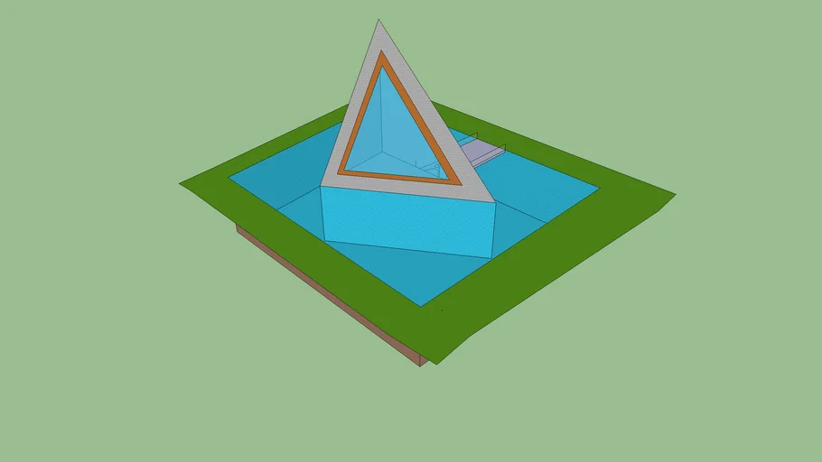 maison triangle | 3D Warehouse