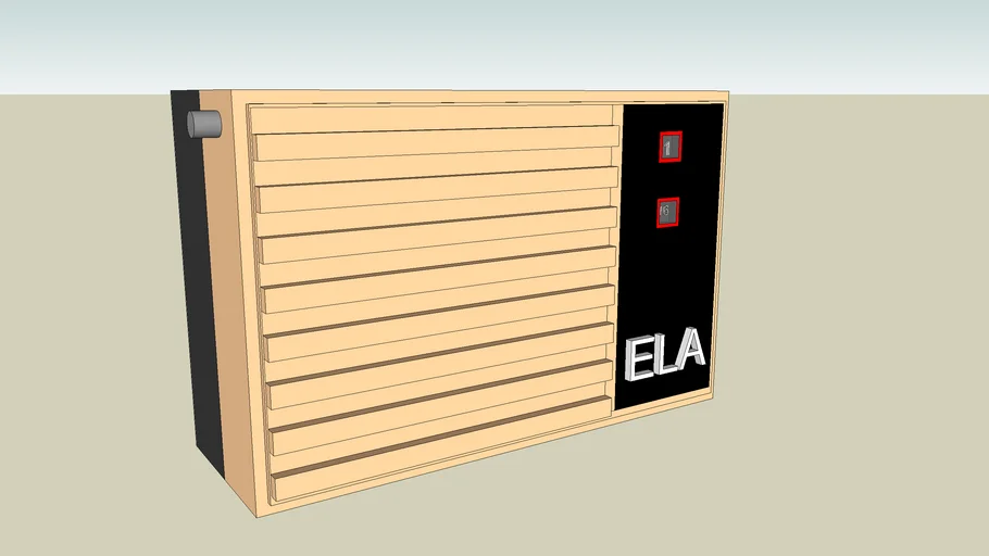 Radio 'Ela' | 3D Warehouse