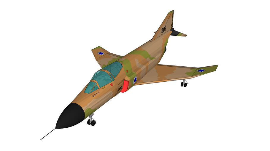 IAF F-4 Phantom | 3D Warehouse