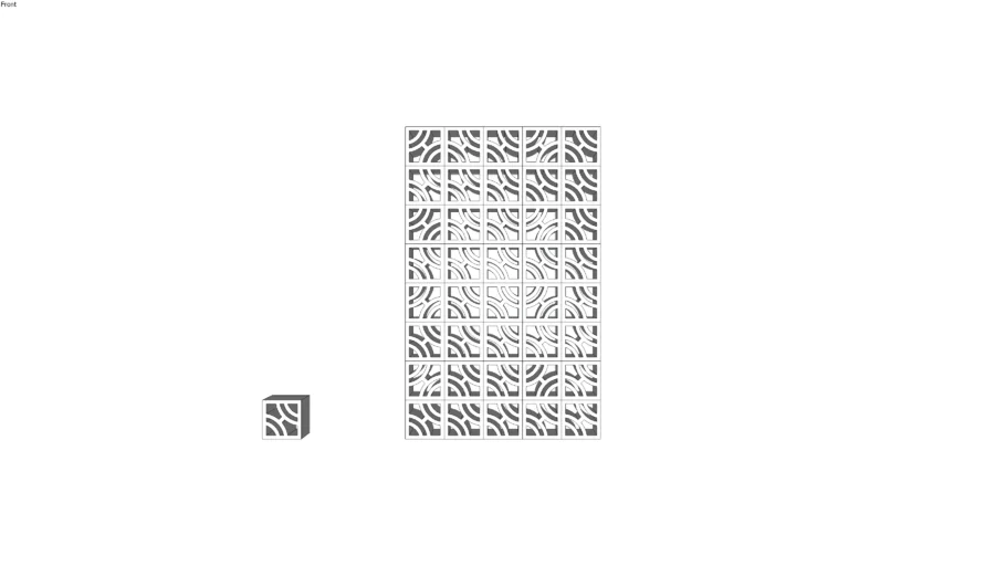 roster 20x20cm | 3D Warehouse