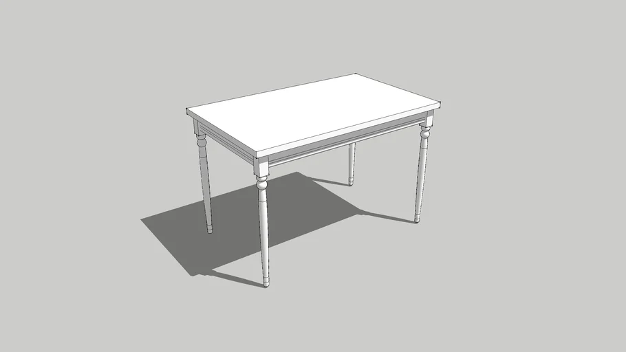 Soviet era table | 3D Warehouse