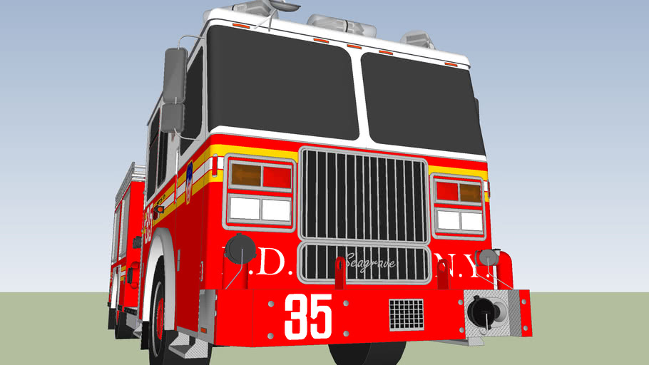 FDNY 35 Engine | 3D Warehouse