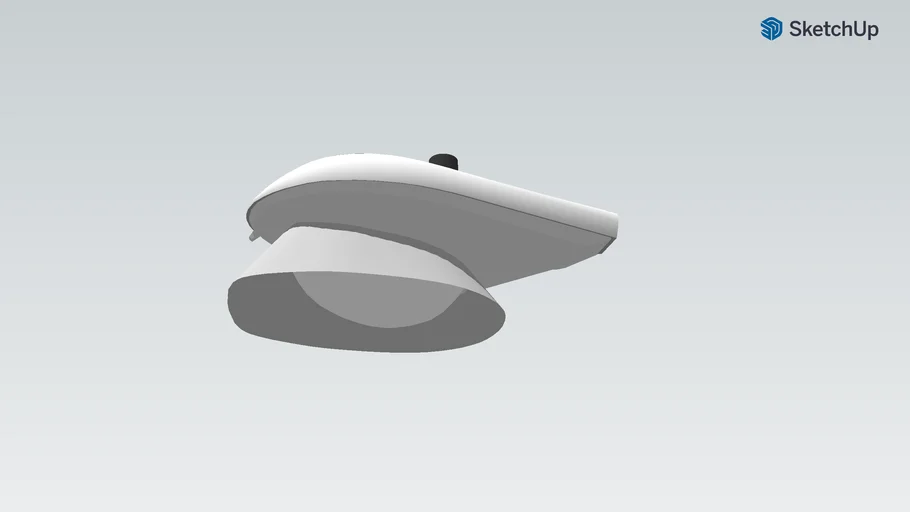 1960's GE M400 /W Glair shield | 3D Warehouse