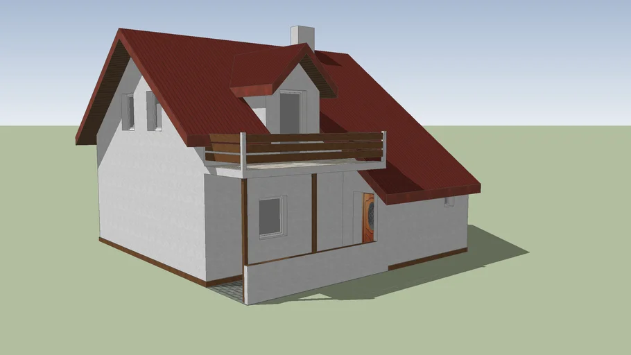 Detached house | 3D Warehouse