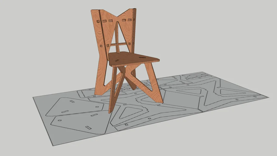 kit chair | 3D Warehouse