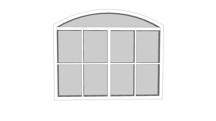 Arch round window | 3D Warehouse
